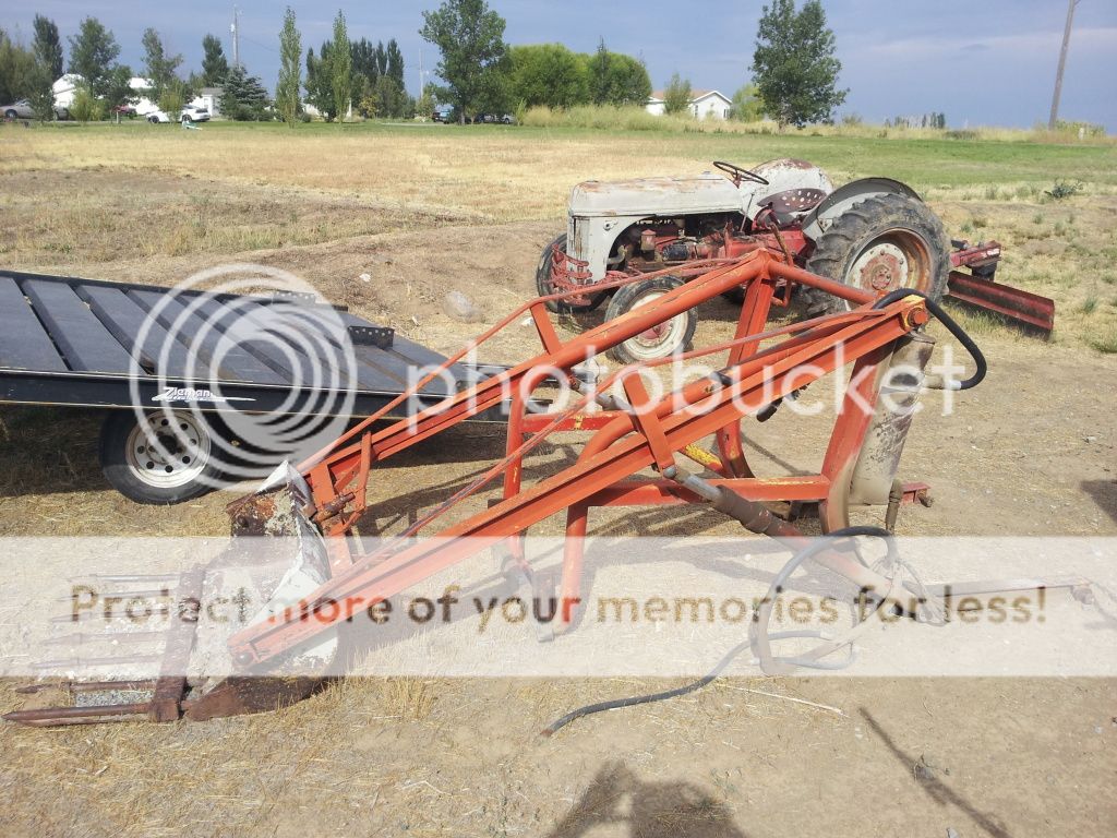 Ford 2N Oliver with Oliver E 729 Loader | Smokstak® Antique Engine ...